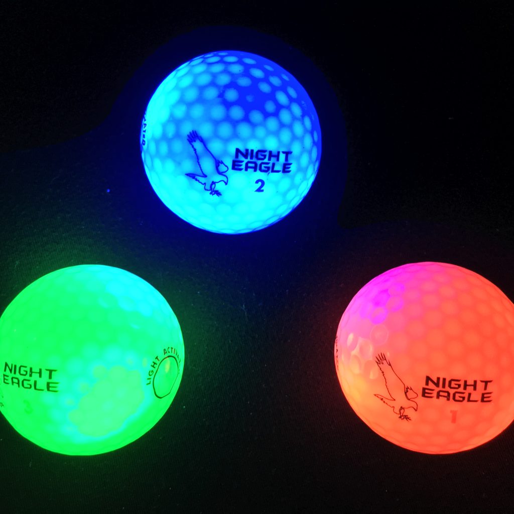 Night Eagle Golf Balls - intothegrain.com